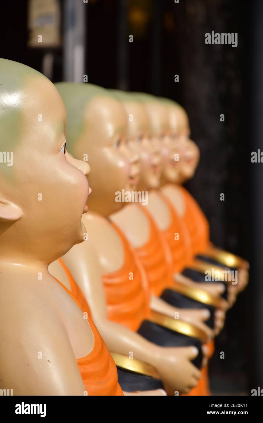 Side view monk hi-res stock photography and images - Alamy