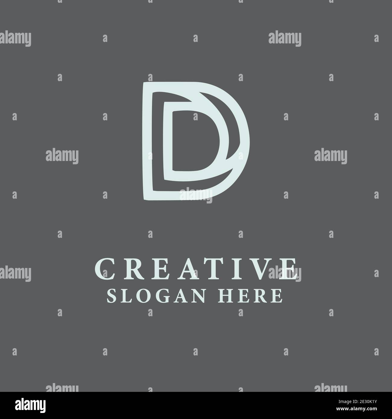 D logo hi-res stock photography and images - Alamy