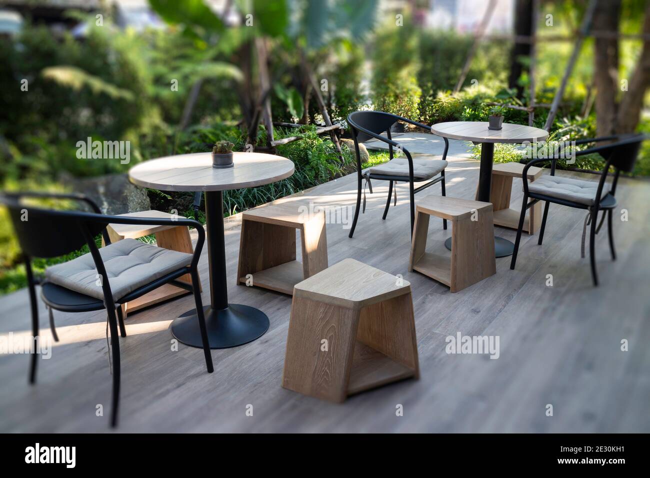 Relaxation green resort cafe and restaurant, stock photo Stock Photo ...