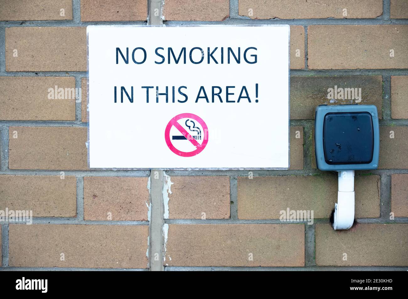 No smoking at college campus university school sign for students create ...