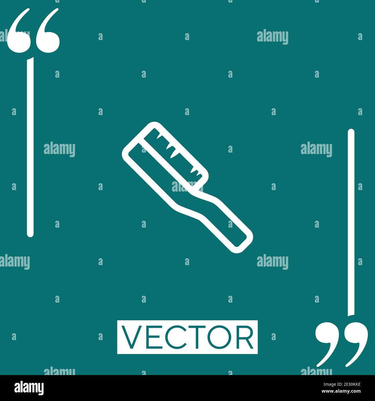 toothbrush vector icon Stock Vector Image & Art - Alamy