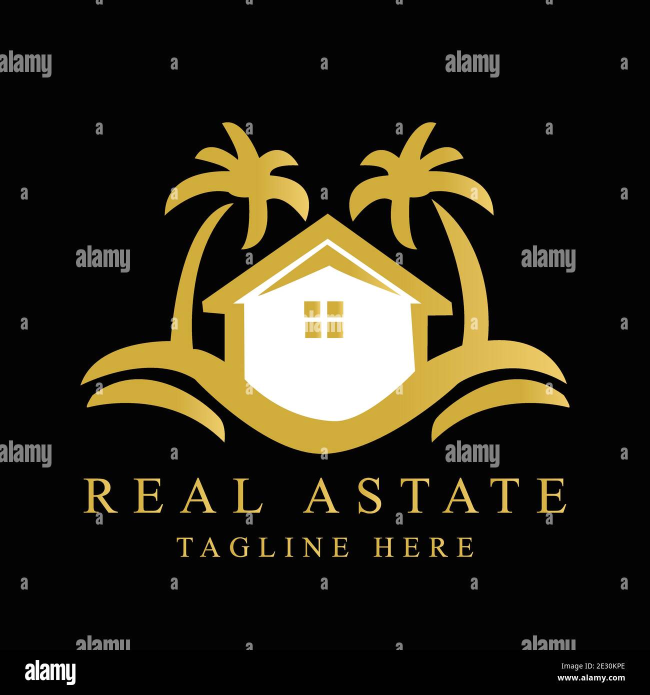 modern luxury real estate logo vector Stock Vector Image & Art - Alamy