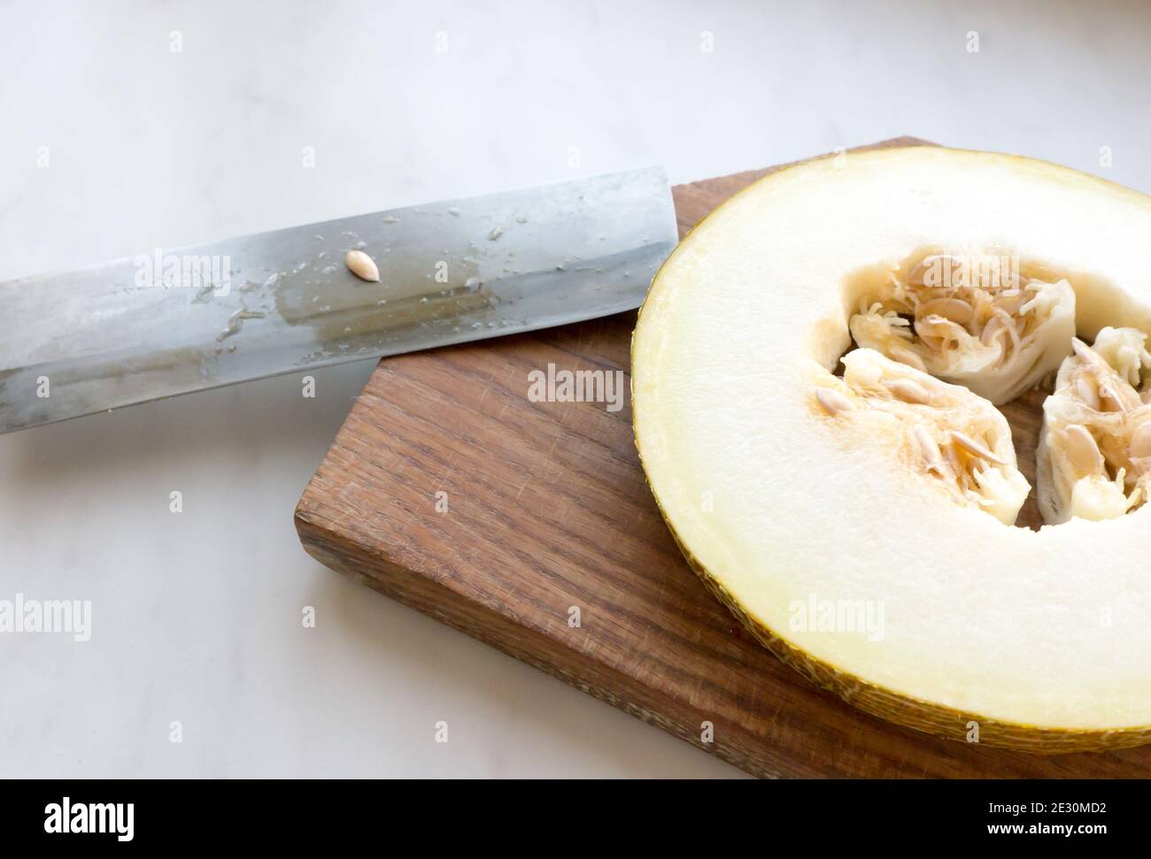 The natur vegetable Melon object Stock Photo - Alamy