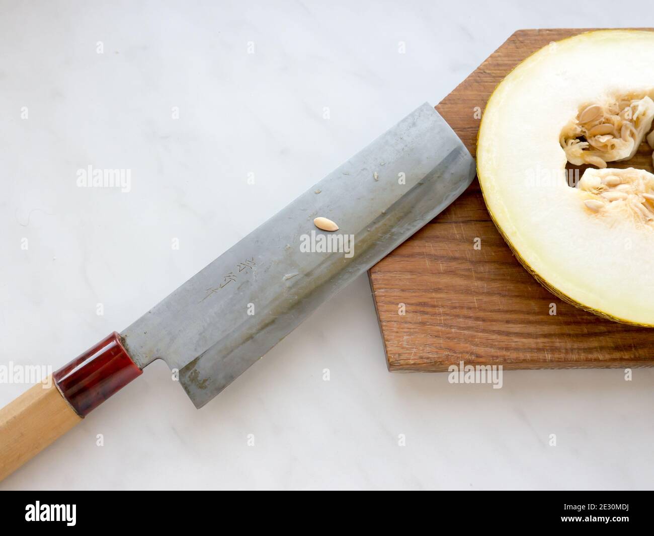 The natur vegetable Melon object Stock Photo - Alamy