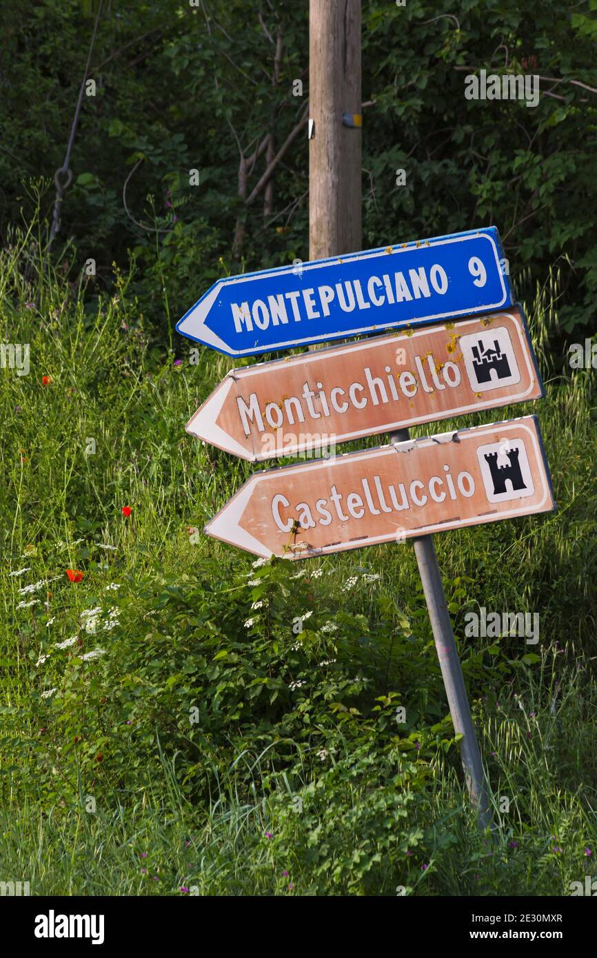Tuscany, Italy in May Stock Photo - Alamy
