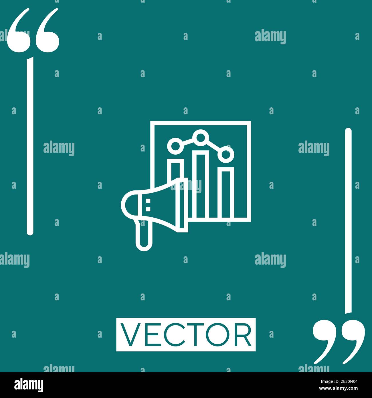 average Linear icon. Editable stroke line Stock Vector Image & Art - Alamy