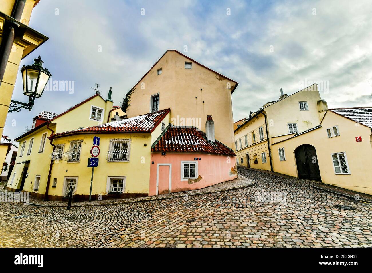 Hidden in the vicinity of prague castle hi-res stock photography and ...