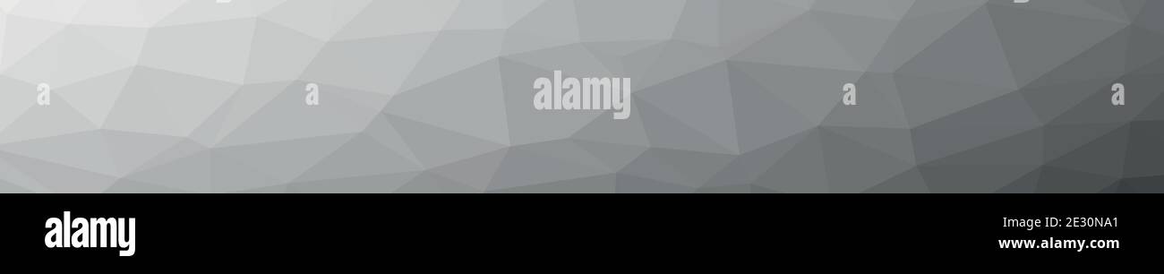 Abstract gray triangles background in different sizes - illustration ...