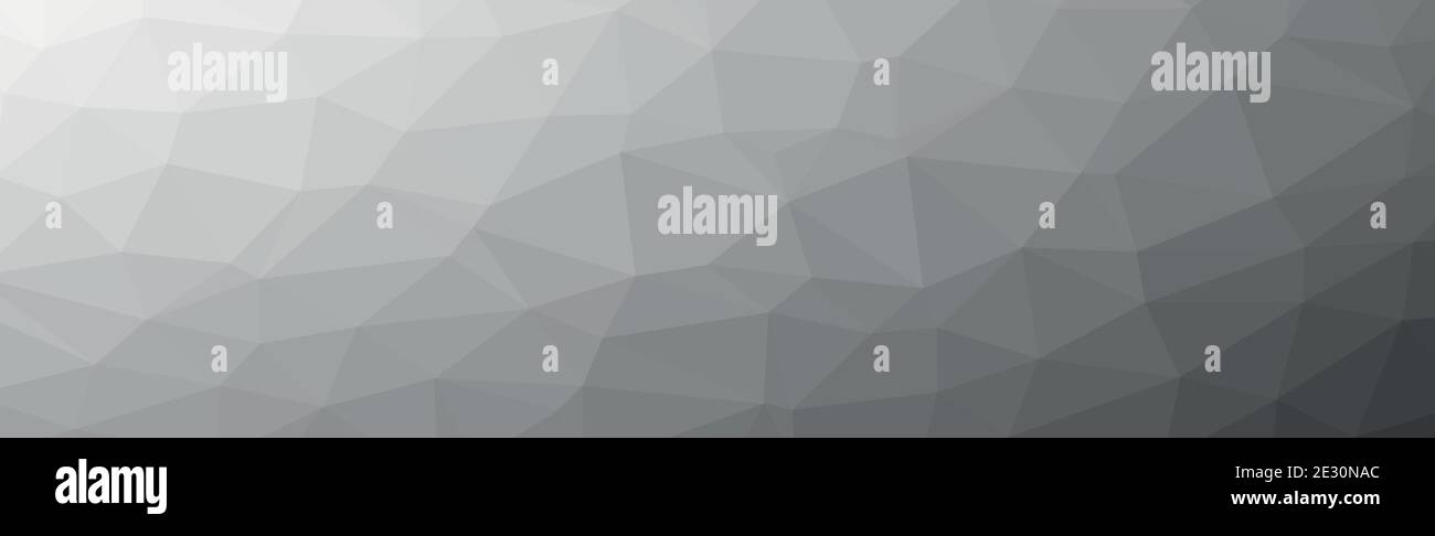 Abstract gray triangles background in different sizes - illustration ...