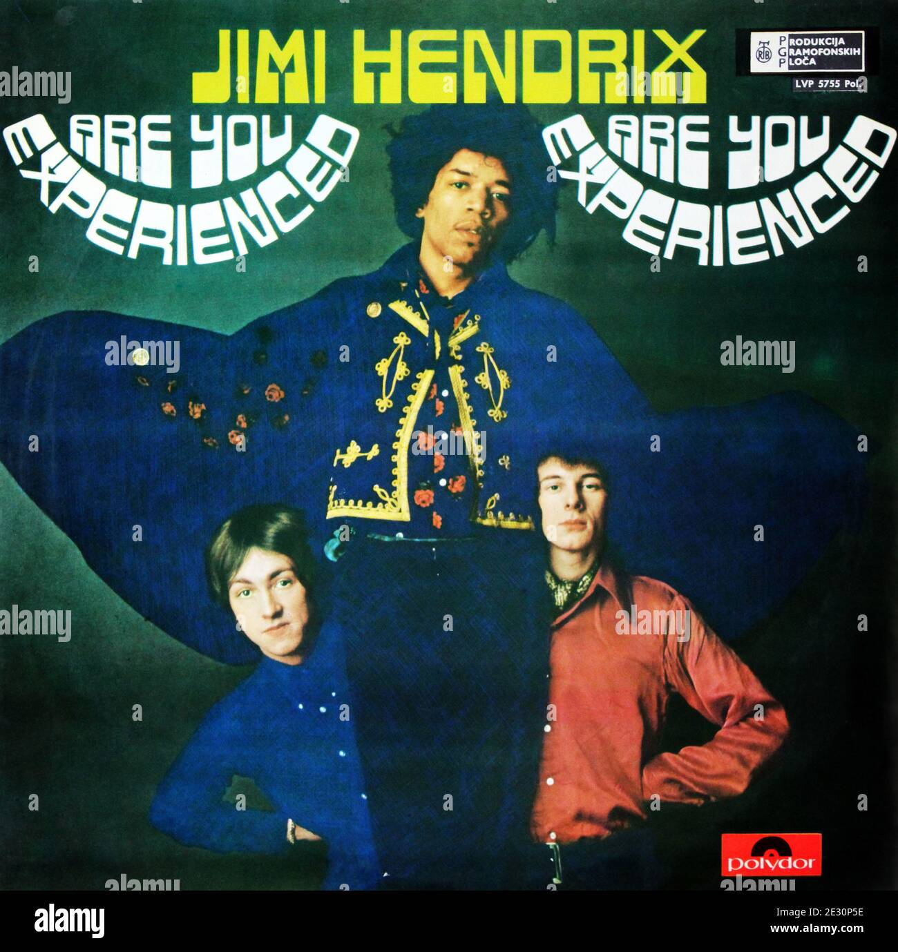 Jimi Hendrix Purple Haze Album Cover