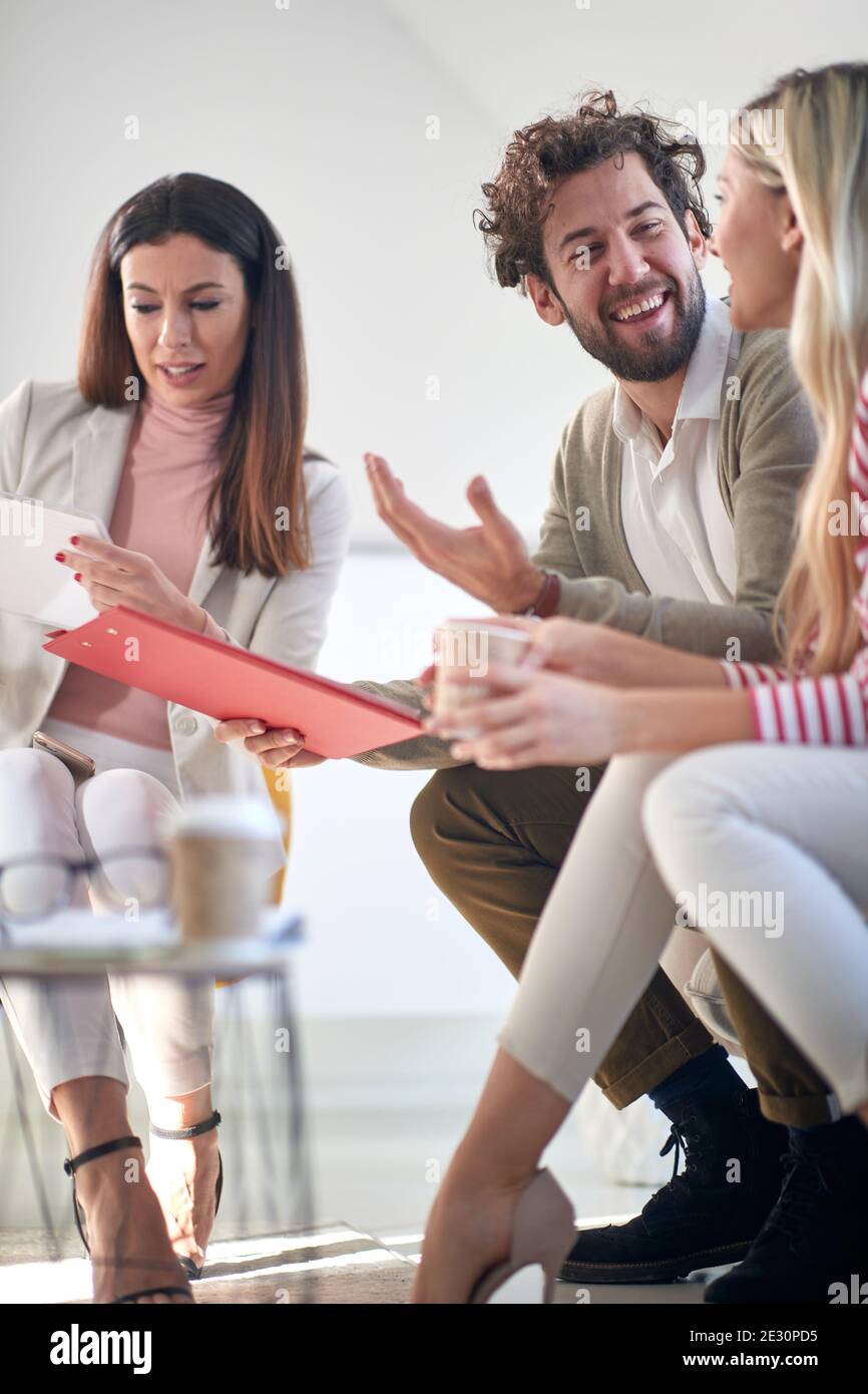 Relaxed together hi-res stock photography and images - Alamy