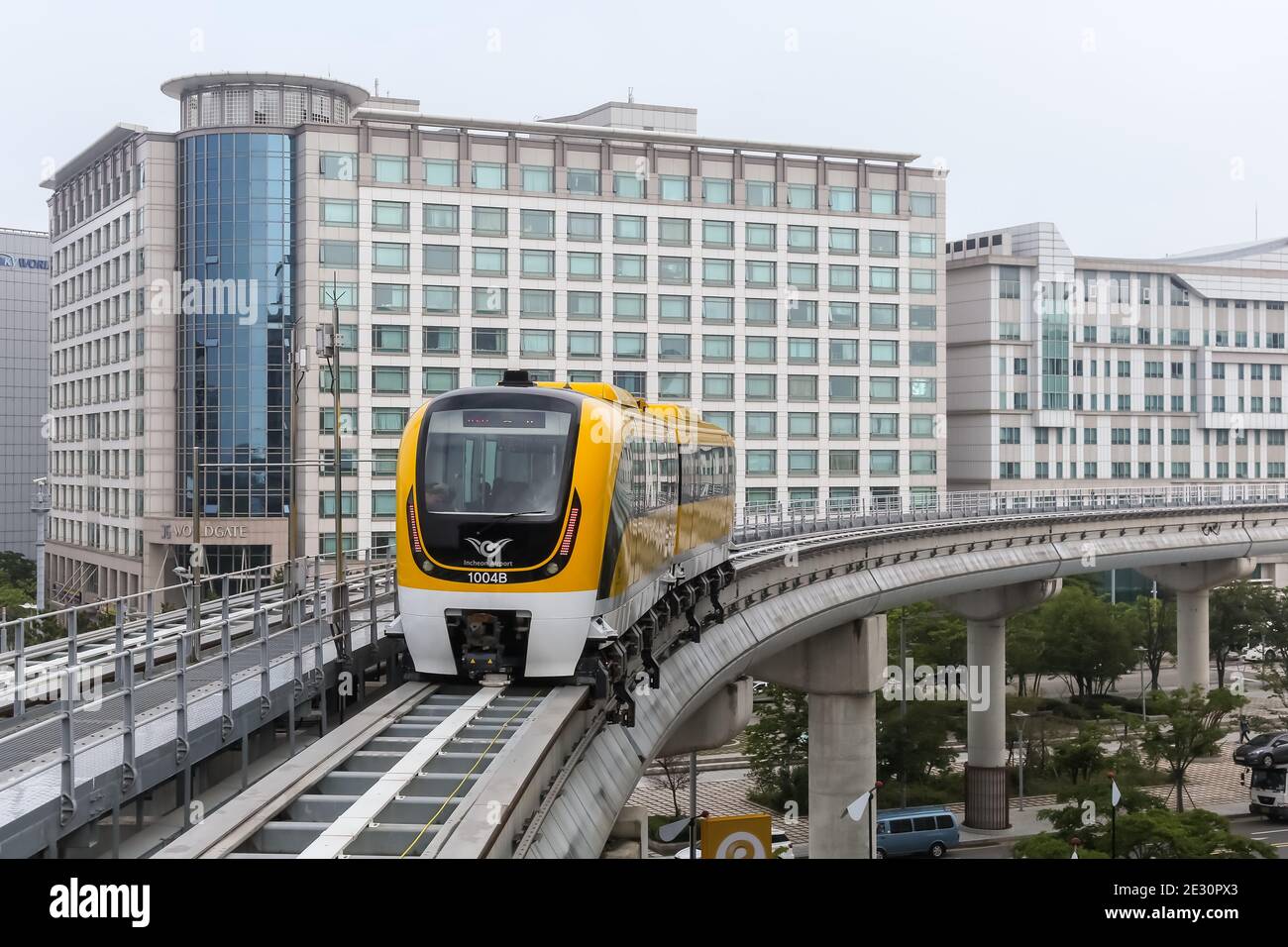 Incheon, South Korea - May 24, 2016: Seoul Incheon Airport Maglev ...