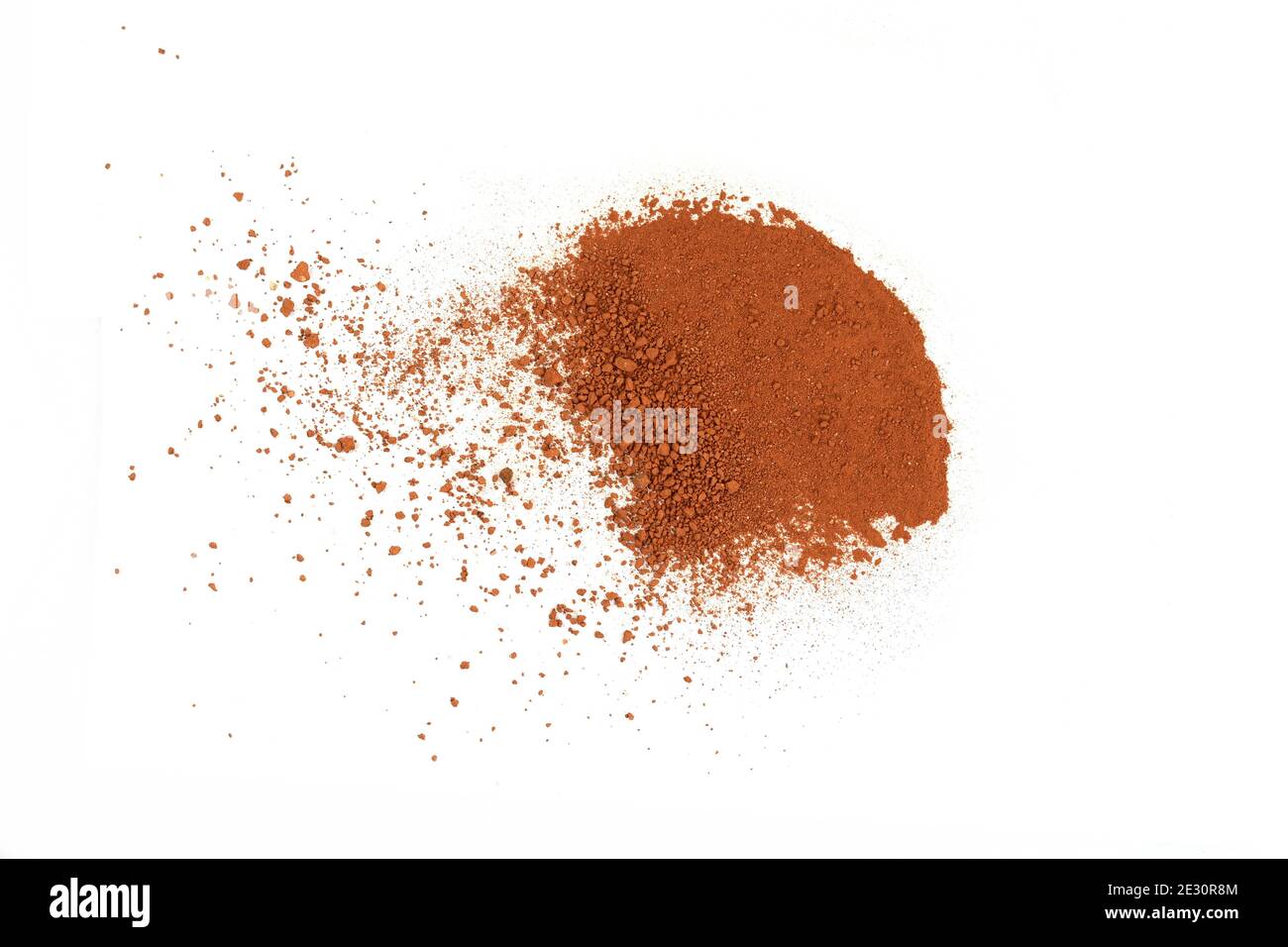 Red ochre powder hi-res stock photography and images - Alamy