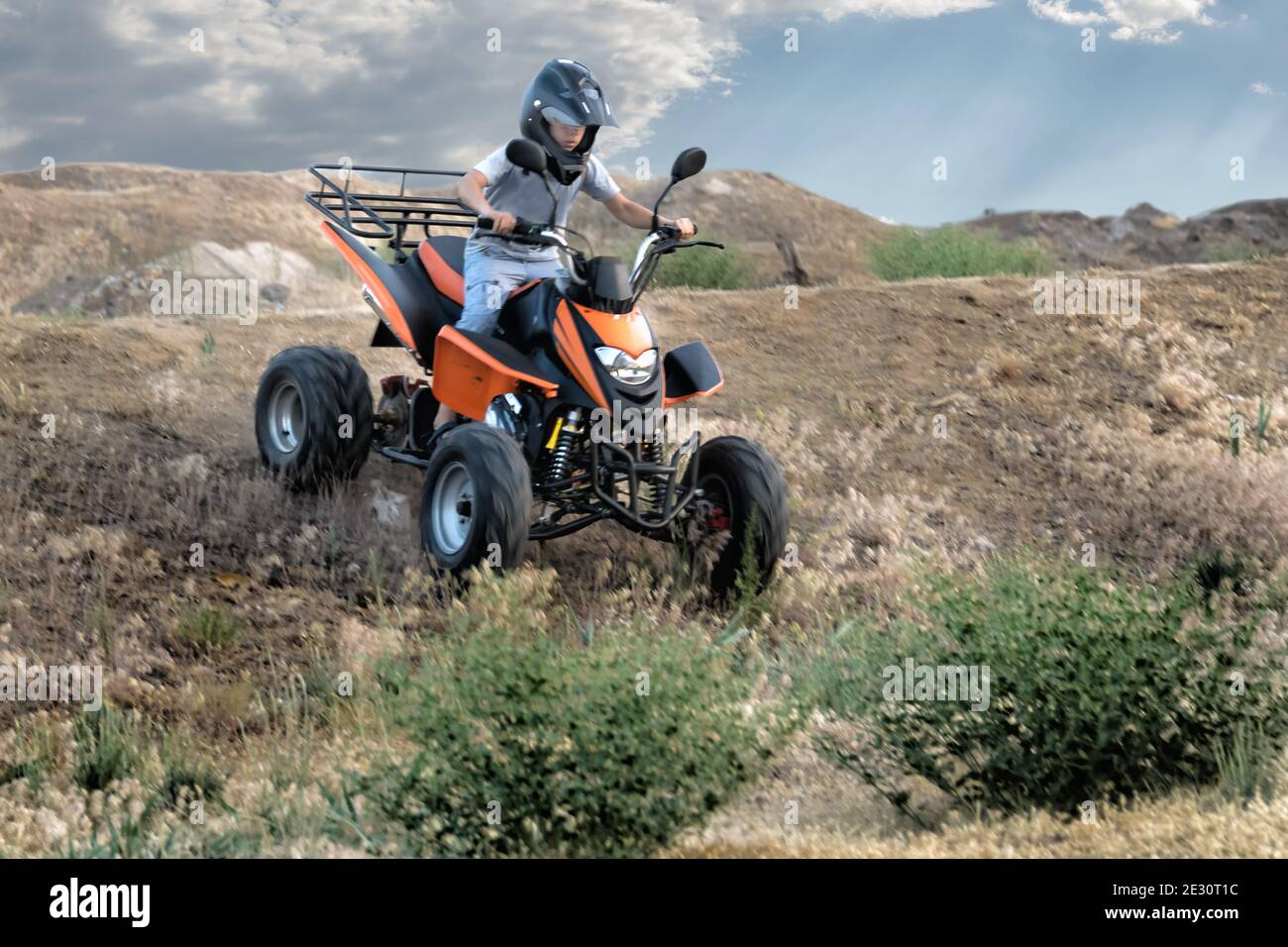 Quadbike riding hi-res stock photography and images - Alamy