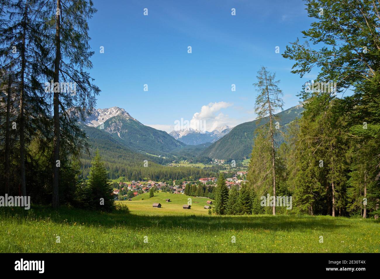 Ehrwald, Tyrol, Austria Stock Photo - Alamy