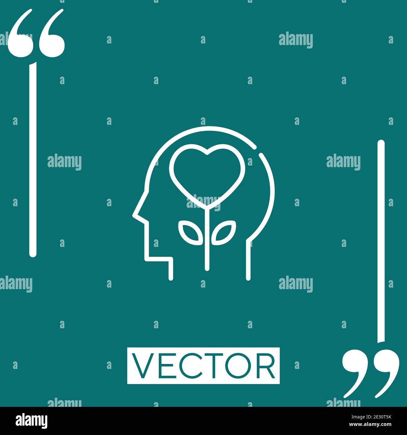 Negative emotions icon outline Stock Vector Images - Alamy