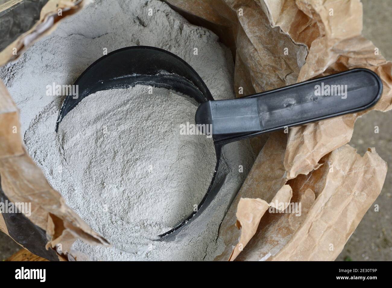 Cement bag mixing hi-res stock photography and images - Alamy