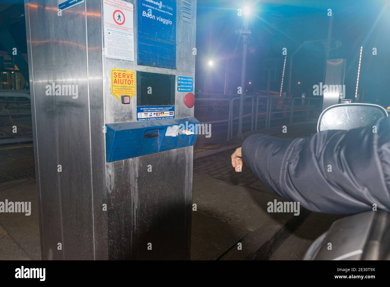 Automatic barrier booth car hi-res stock photography and images - Alamy