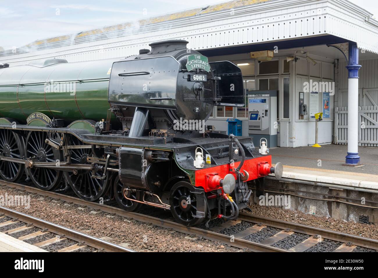 Flying scotsman steam train hi-res stock photography and images - Alamy