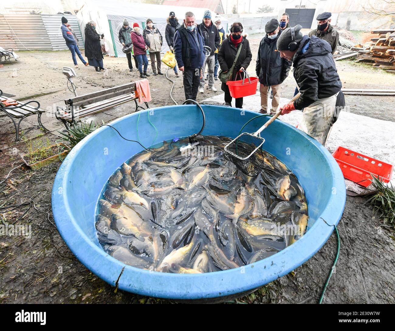 Fish Sales Workers High Resolution Stock Photography and Images - Alamy
