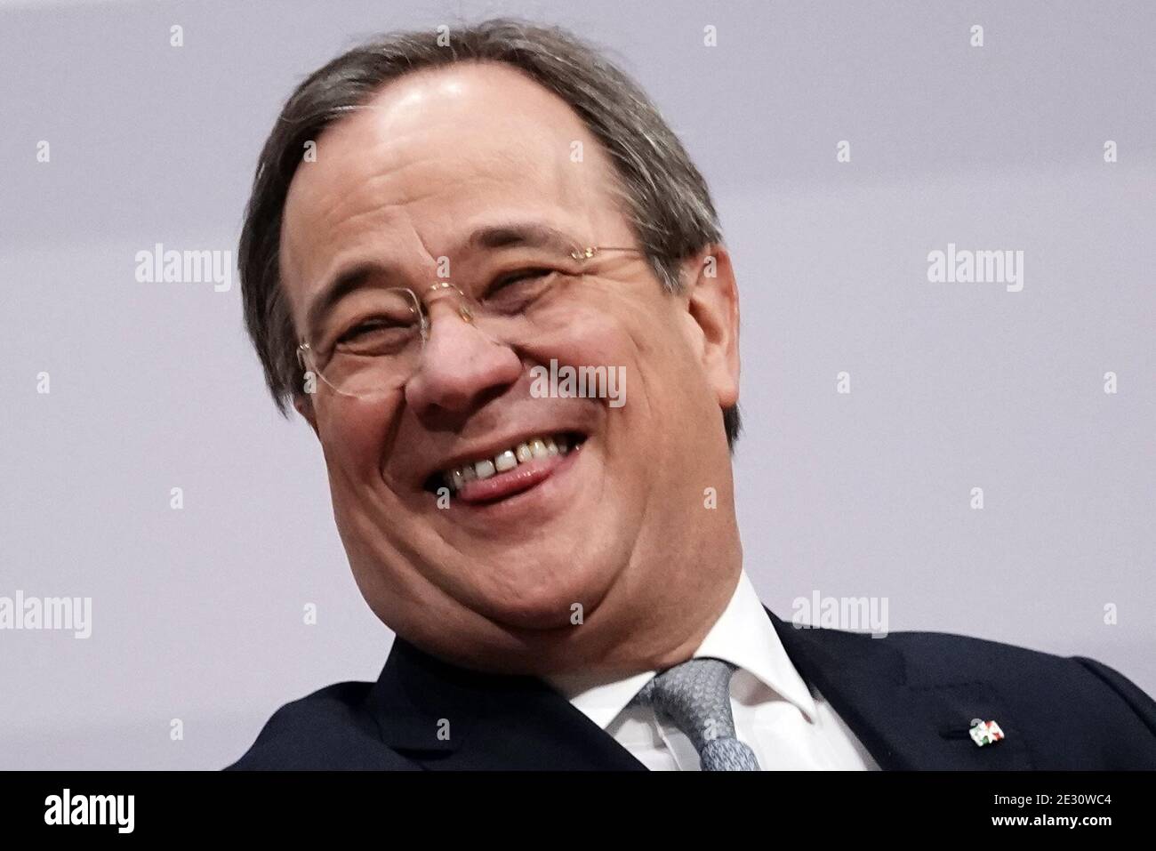 Berlin, Germany. 16th Jan, 2021. The new party leader Armin Laschet ...