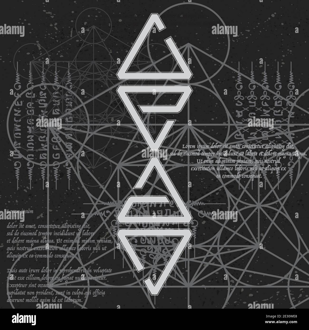 Magic ancient viking art Stock Vector Images - Alamy