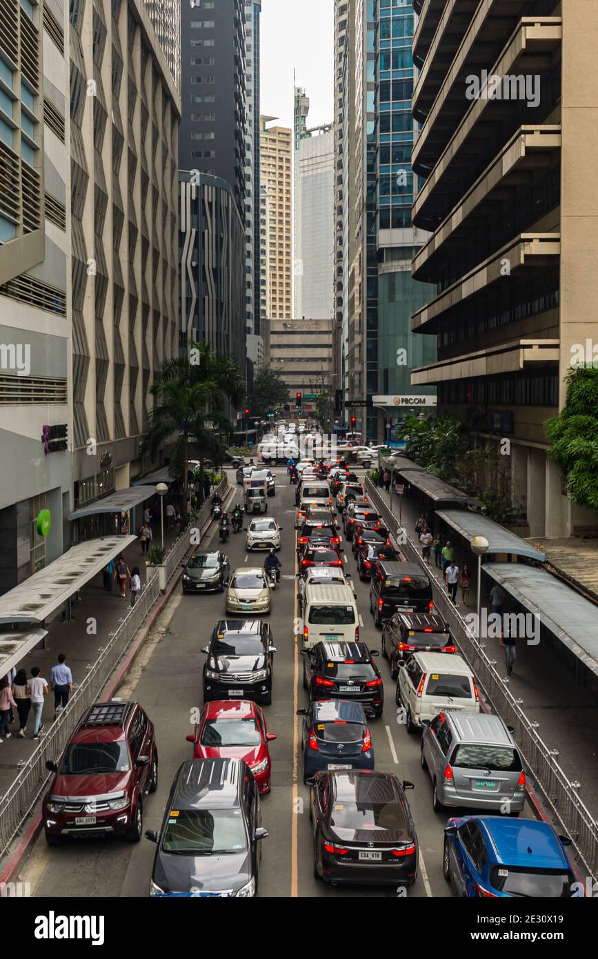 Manila philippines traffic jam hi-res stock photography and images - Alamy