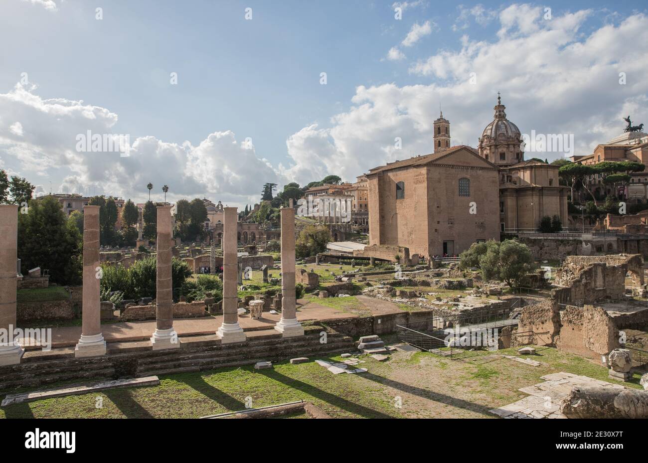 Rome imperial forums museum hi-res stock photography and images - Alamy