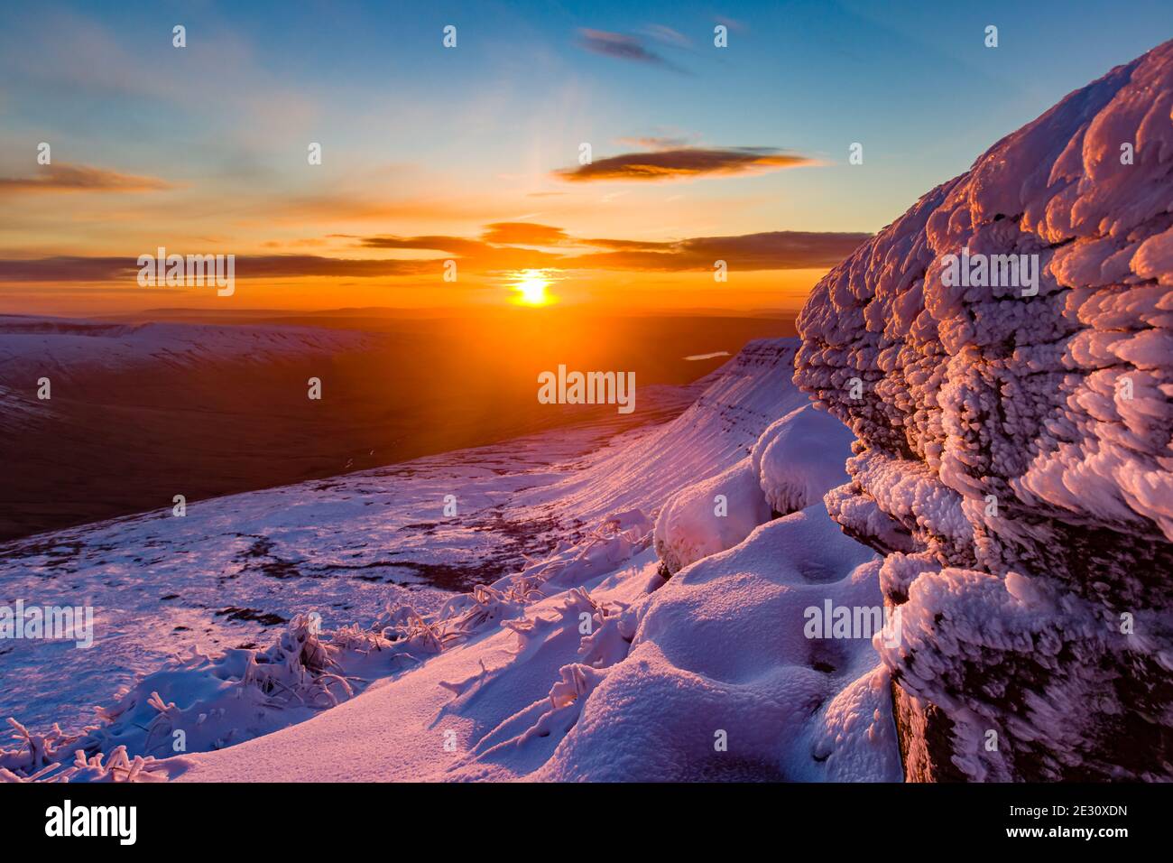 Pen y fan sunrise hi-res stock photography and images - Alamy