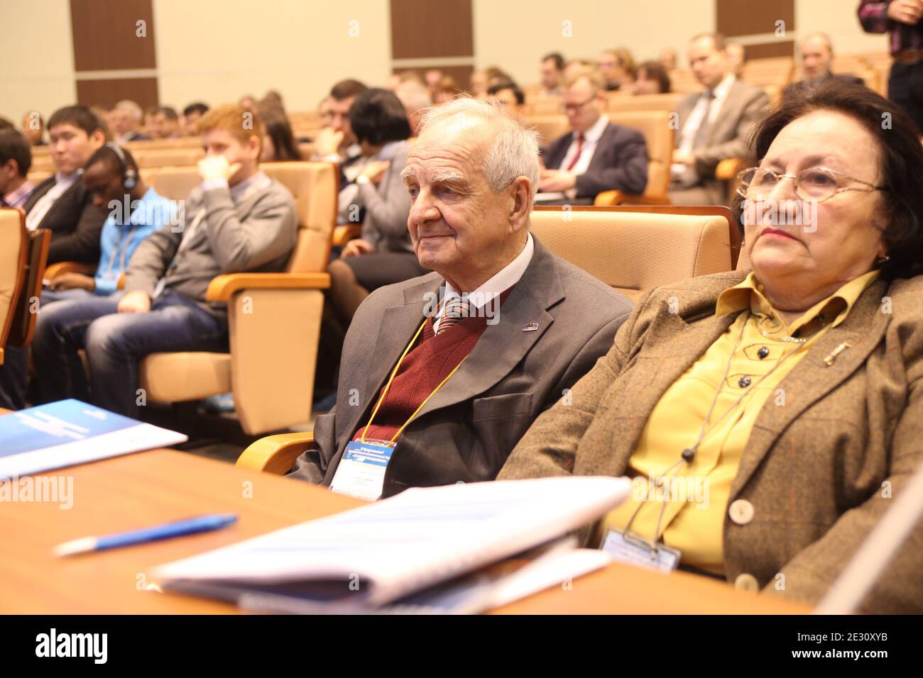 Popular Russian Chemical Engineer Boris Lebedev (center), Dr of ...
