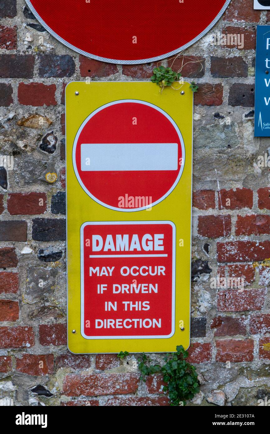 Entry Warning Sign High Resolution Stock Photography and Images - Alamy