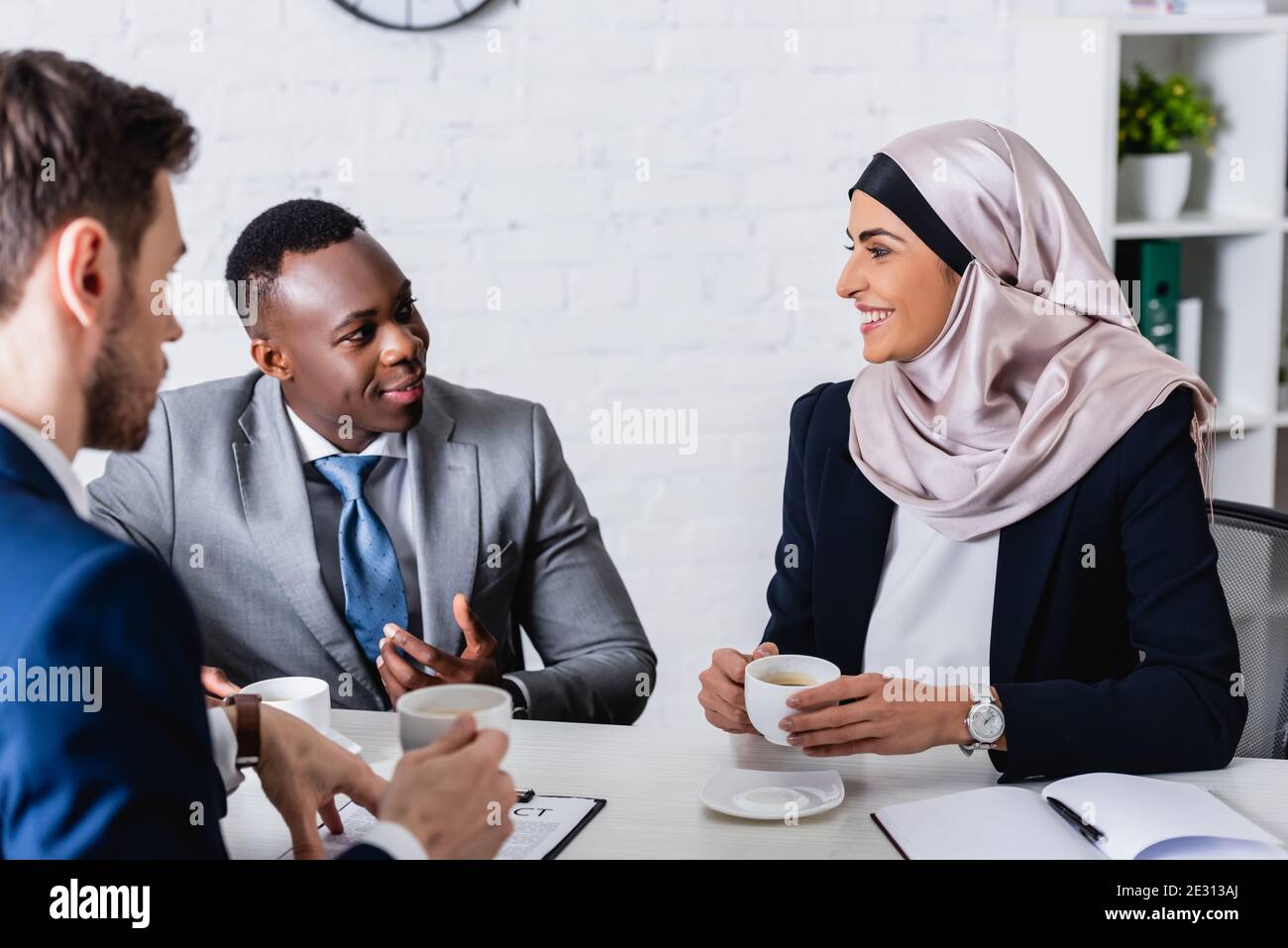 Smiling african american translator hi-res stock photography and images ...