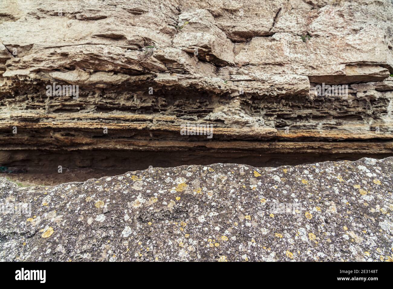 Sedimentary Rock Layers Horizontal High Resolution Stock Photography ...