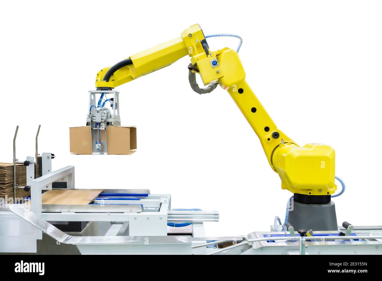 Controller of industrial robotic arm for performing, dispensing ...