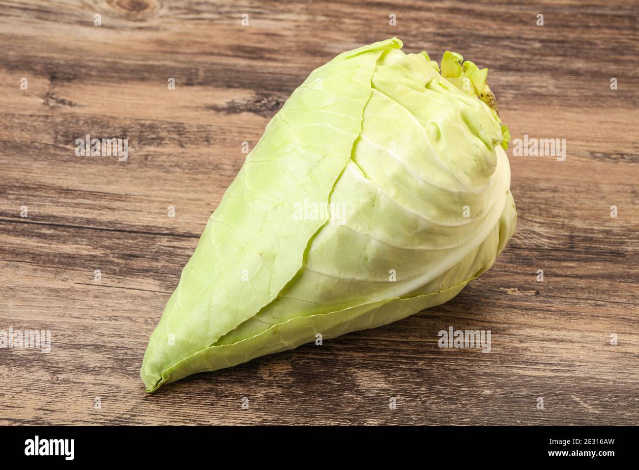 Cone cabbage for dietary and vegan cuisine Stock Photo - Alamy