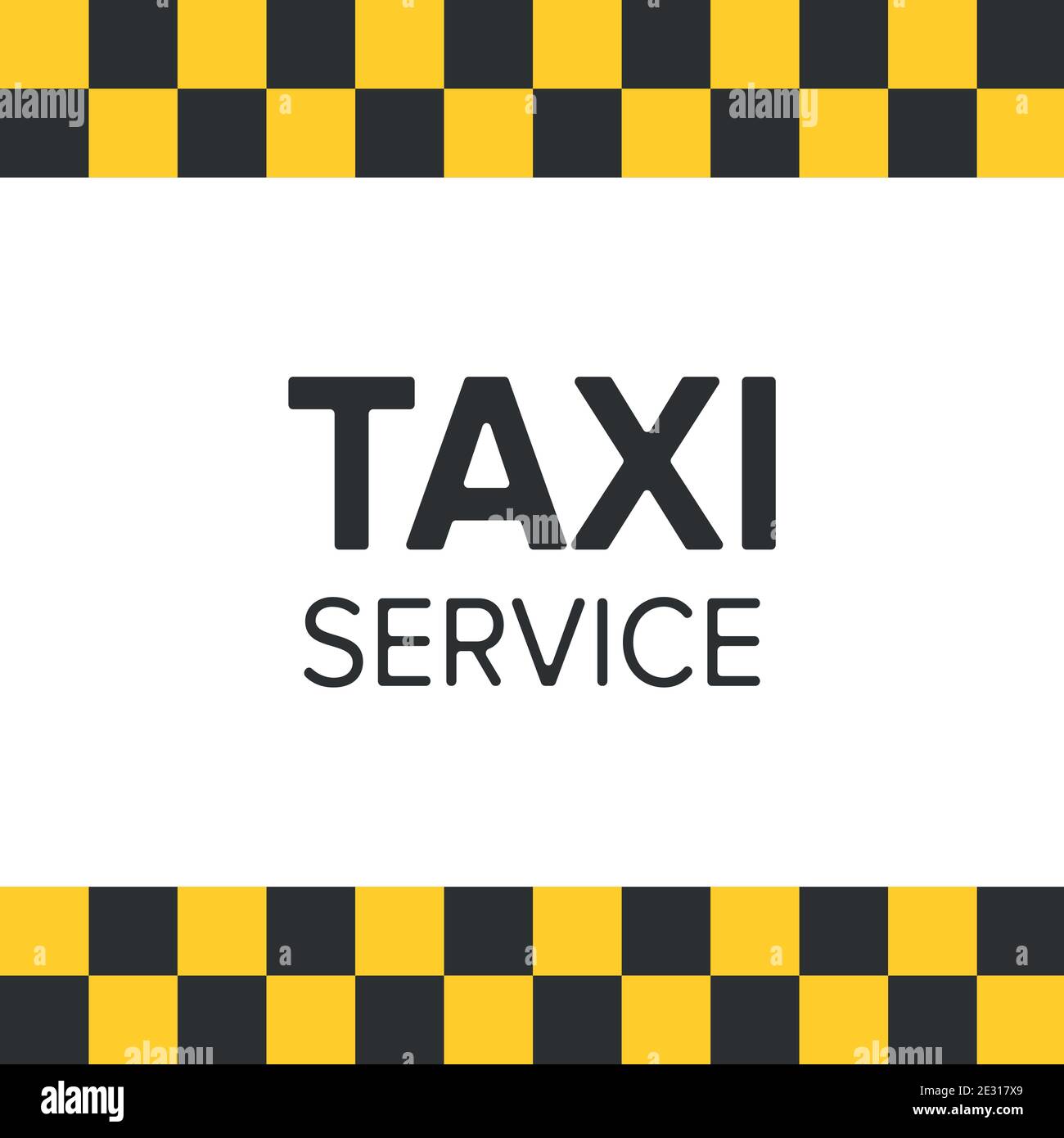 Abstract background in the style of a taxi - Vector illustration Stock ...