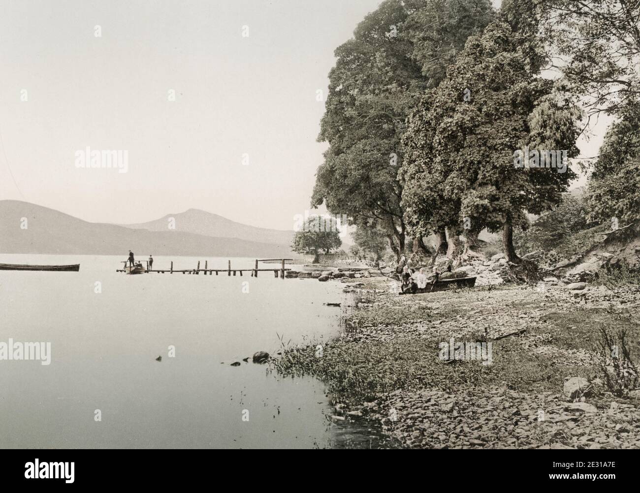 Lake bala 19th century hi-res stock photography and images - Alamy