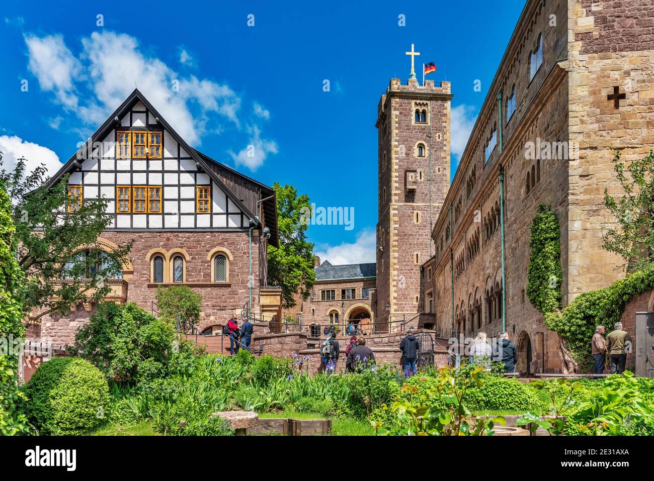 Wartburg Castle was founded in 1067 and has been a UNESCO World ...