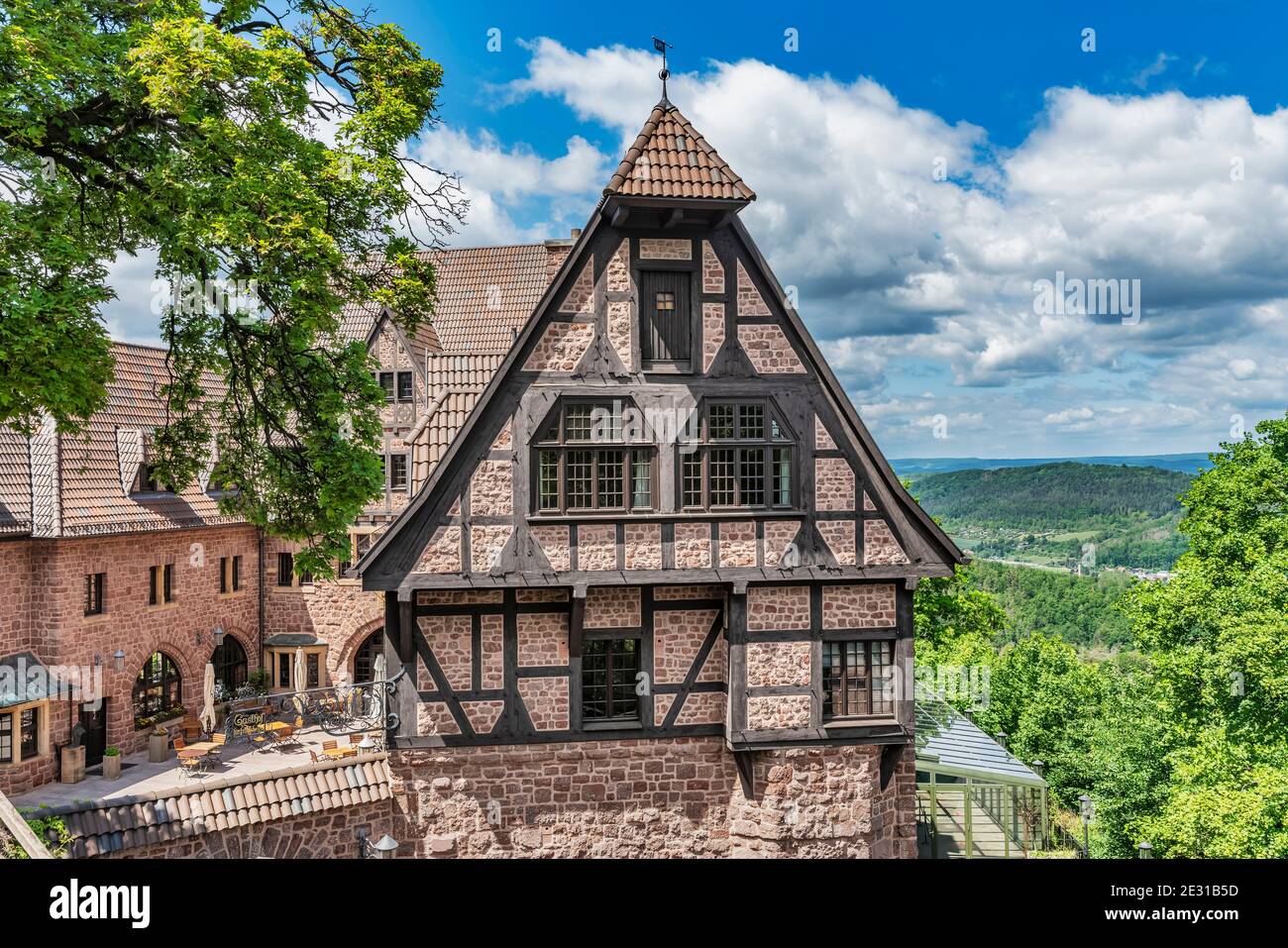 The Hotel at the Wartburg was built between 1913 and 1914 according to plans by the architect ...