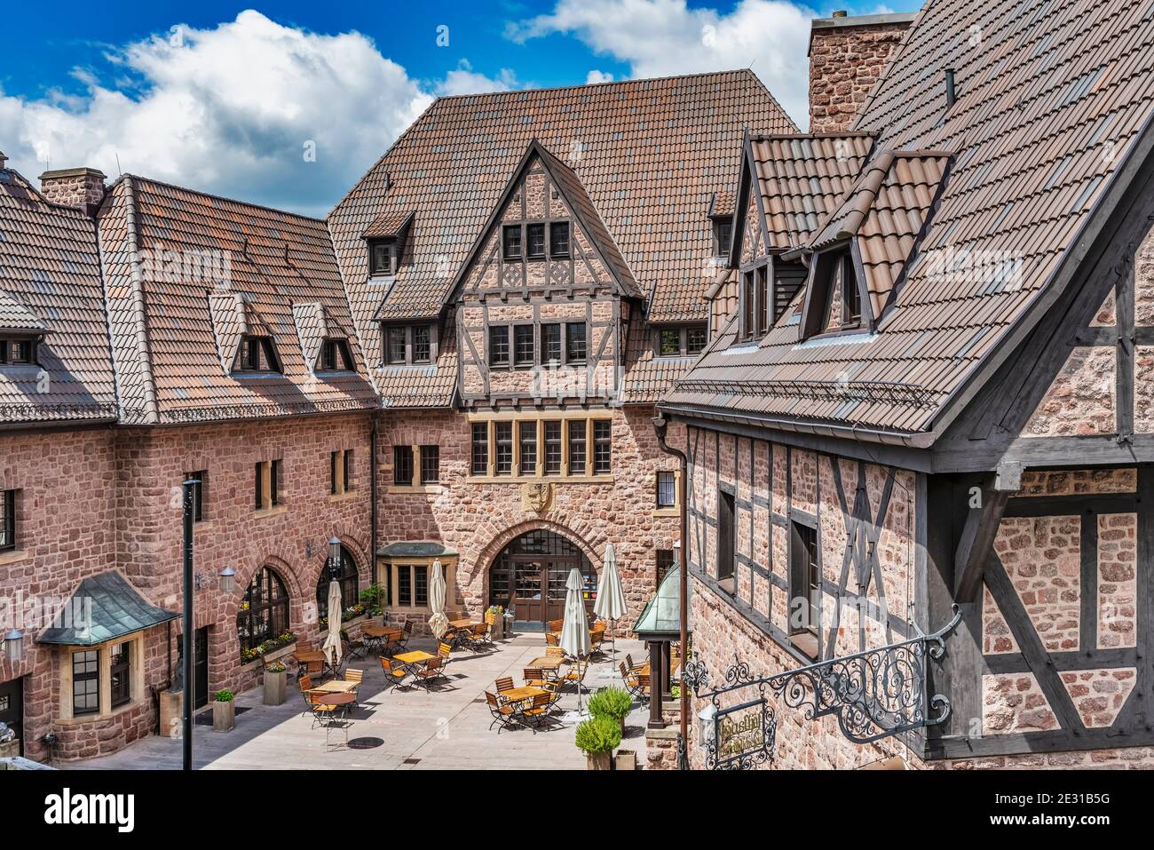 The Hotel at the Wartburg was built between 1913 and 1914 according to plans by the architect ...