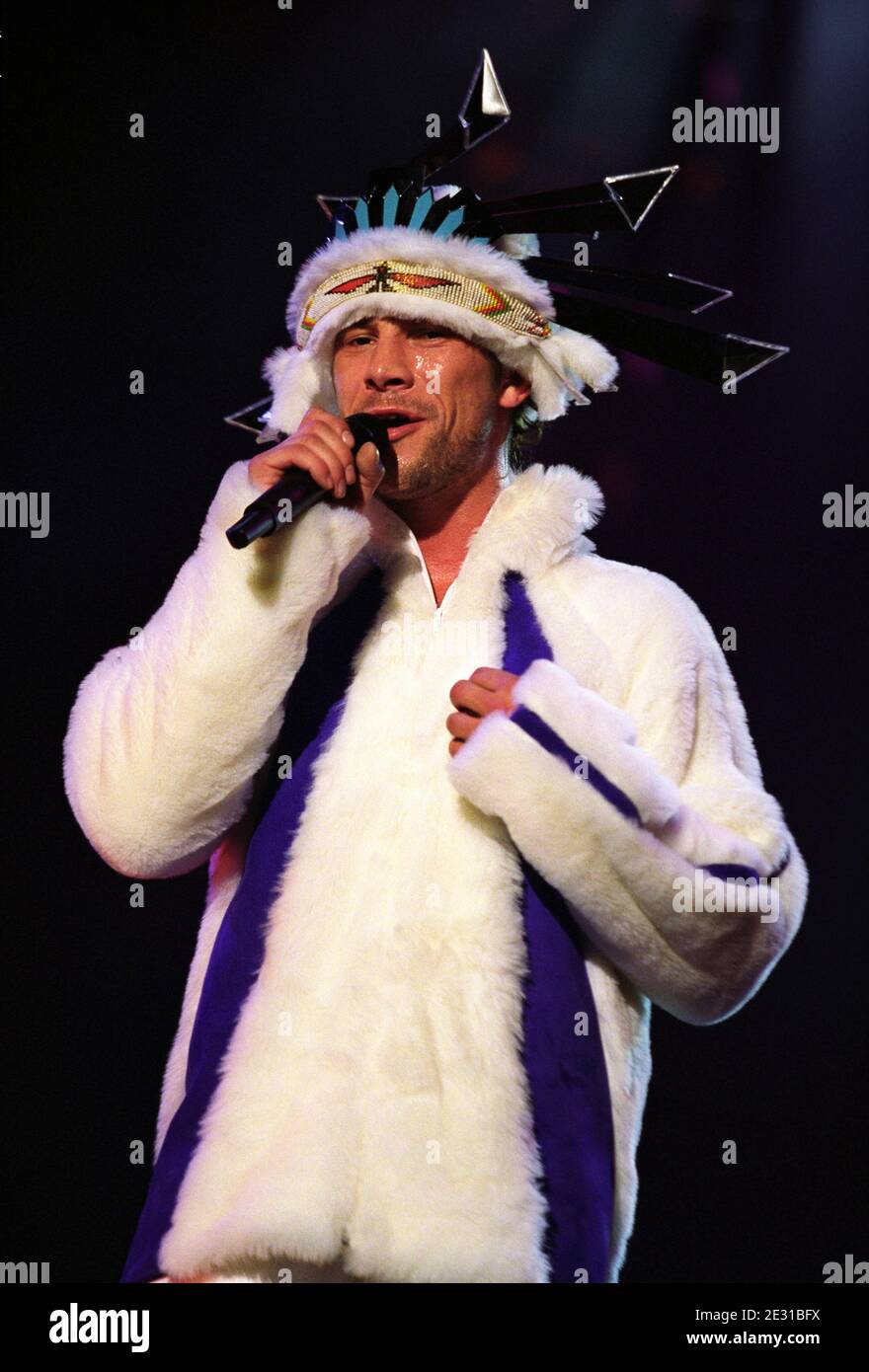Jay kay jamiroquai hat hi-res stock photography and images - Alamy
