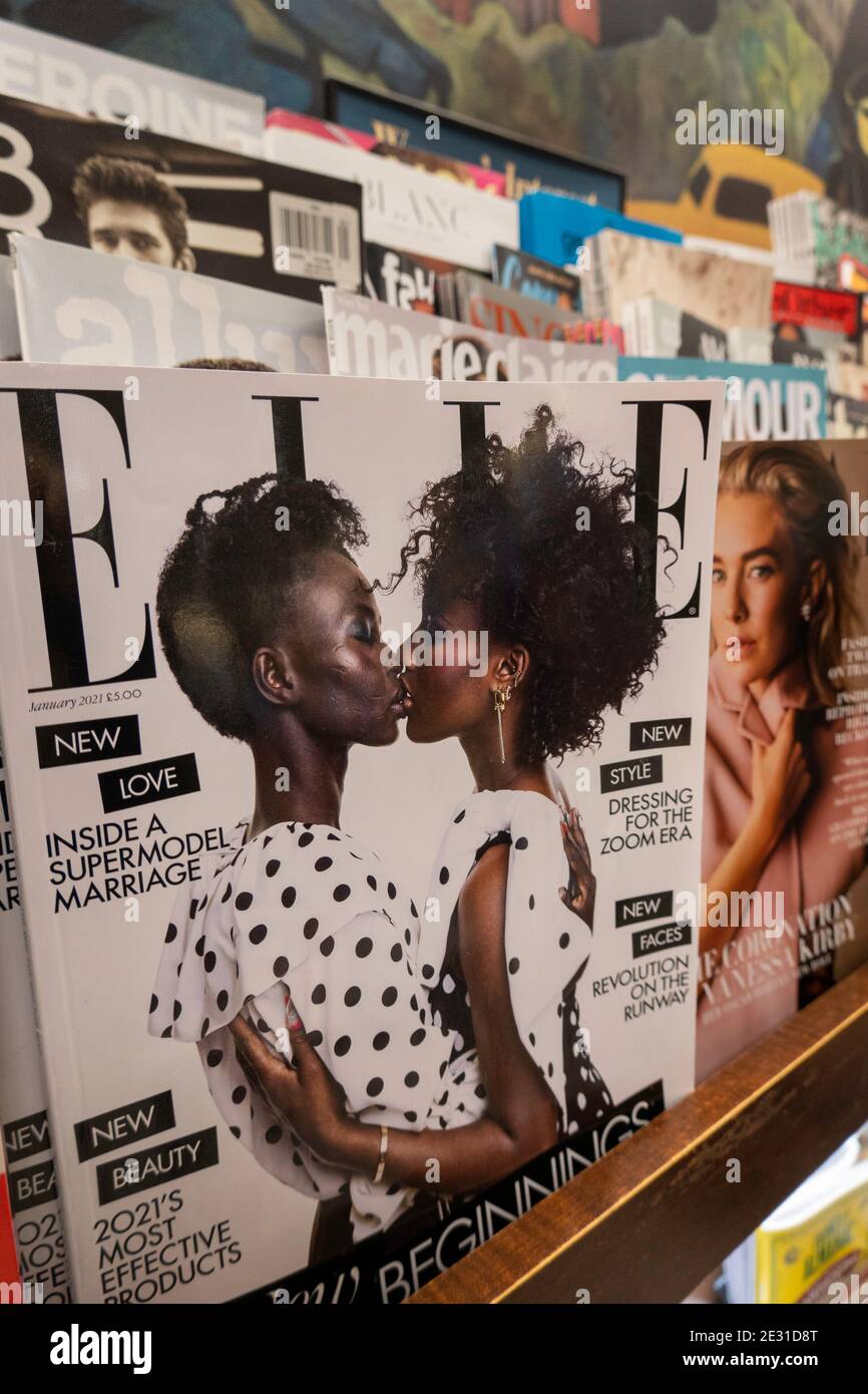 Magazine Stand Featuring Magazine Covers, NYC, USA Stock Photo - Alamy