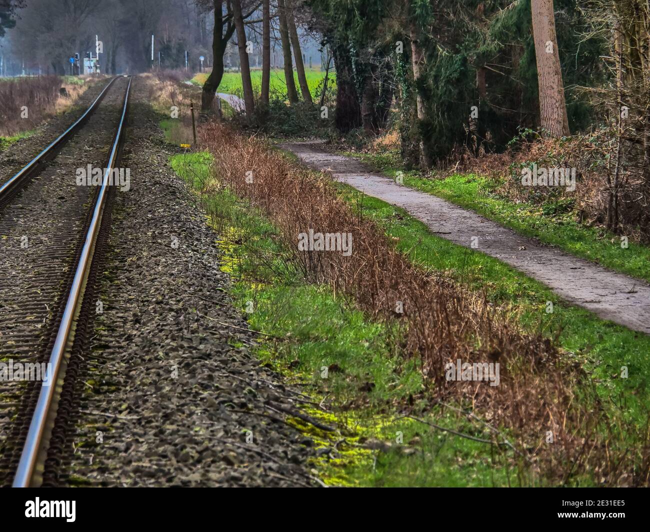 the small village of lette in westphalia Stock Photo - Alamy