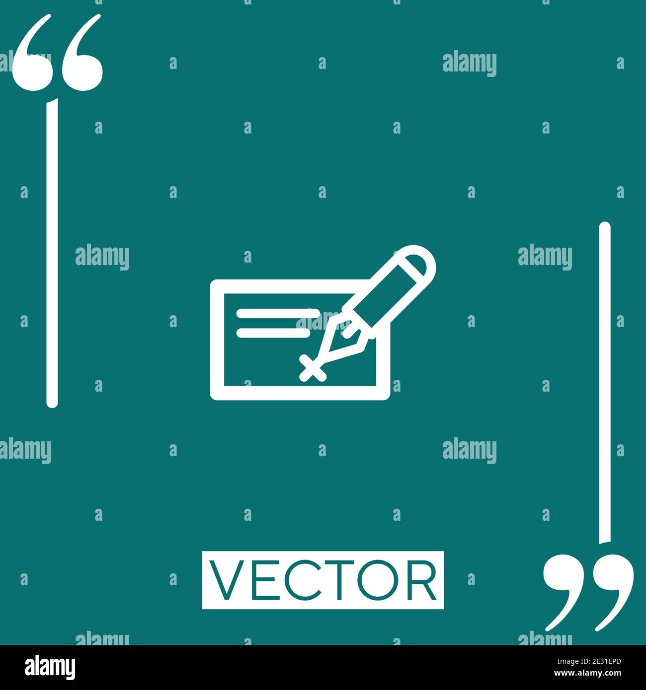 signature vector icon Stock Vector Image & Art - Alamy