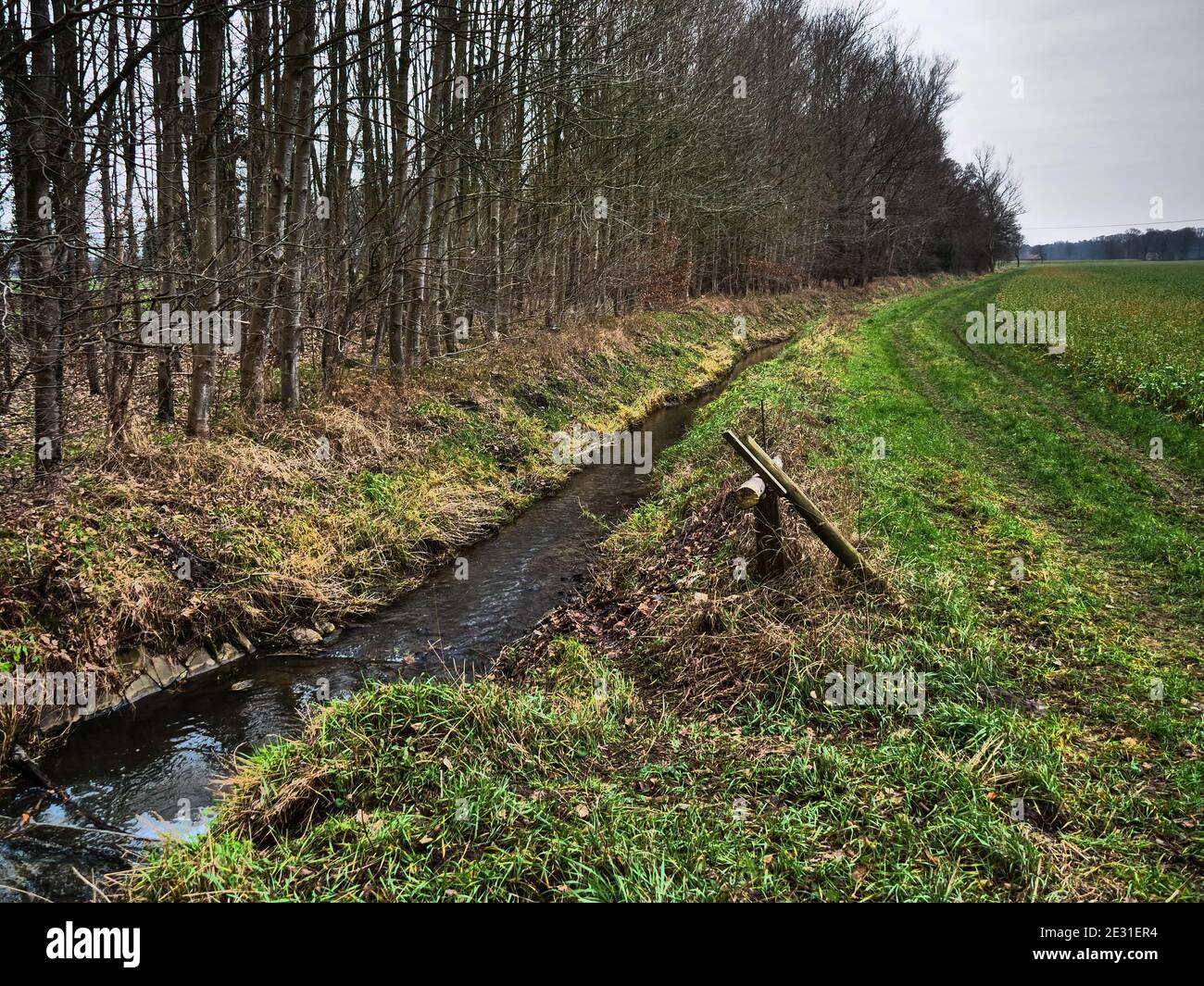 the small village of lette in westphalia Stock Photo - Alamy