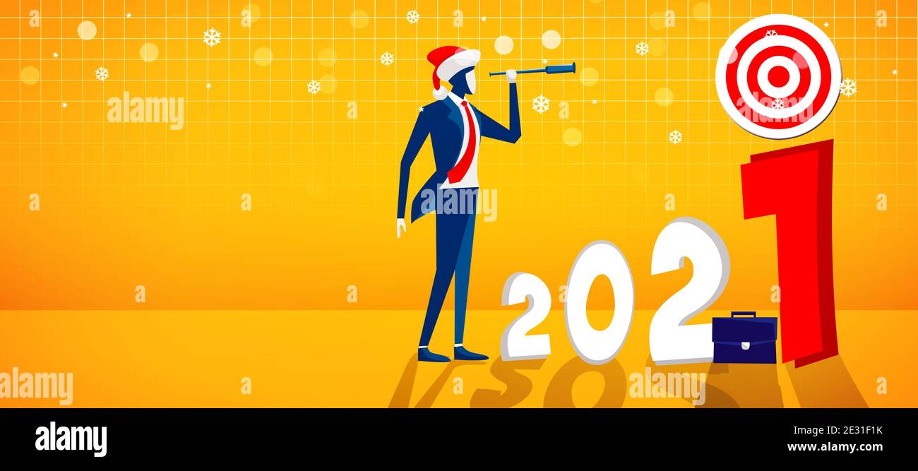 Creative design concept for the year 2021. 3D illustration Stock Photo ...