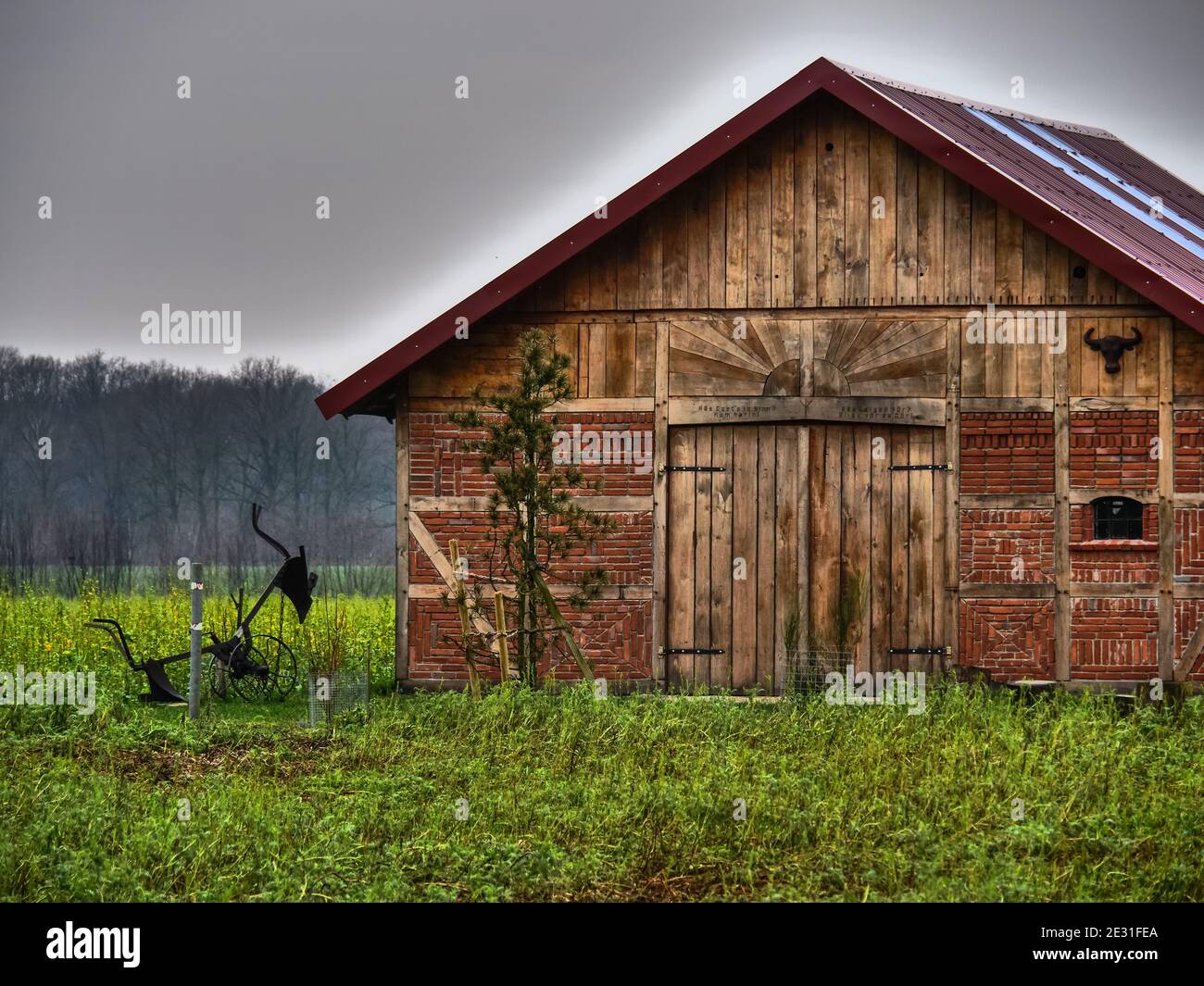 the small village of lette in westphalia Stock Photo - Alamy