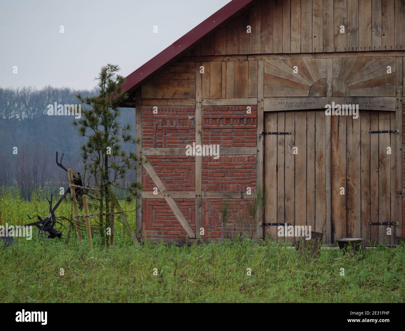 the small village of lette in westphalia Stock Photo - Alamy