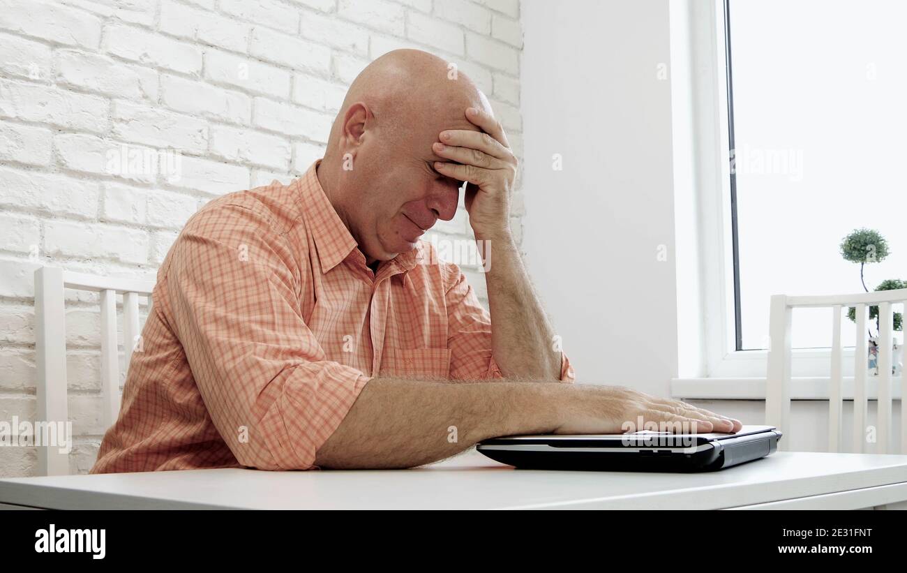 Crying at desk hi-res stock photography and images - Alamy