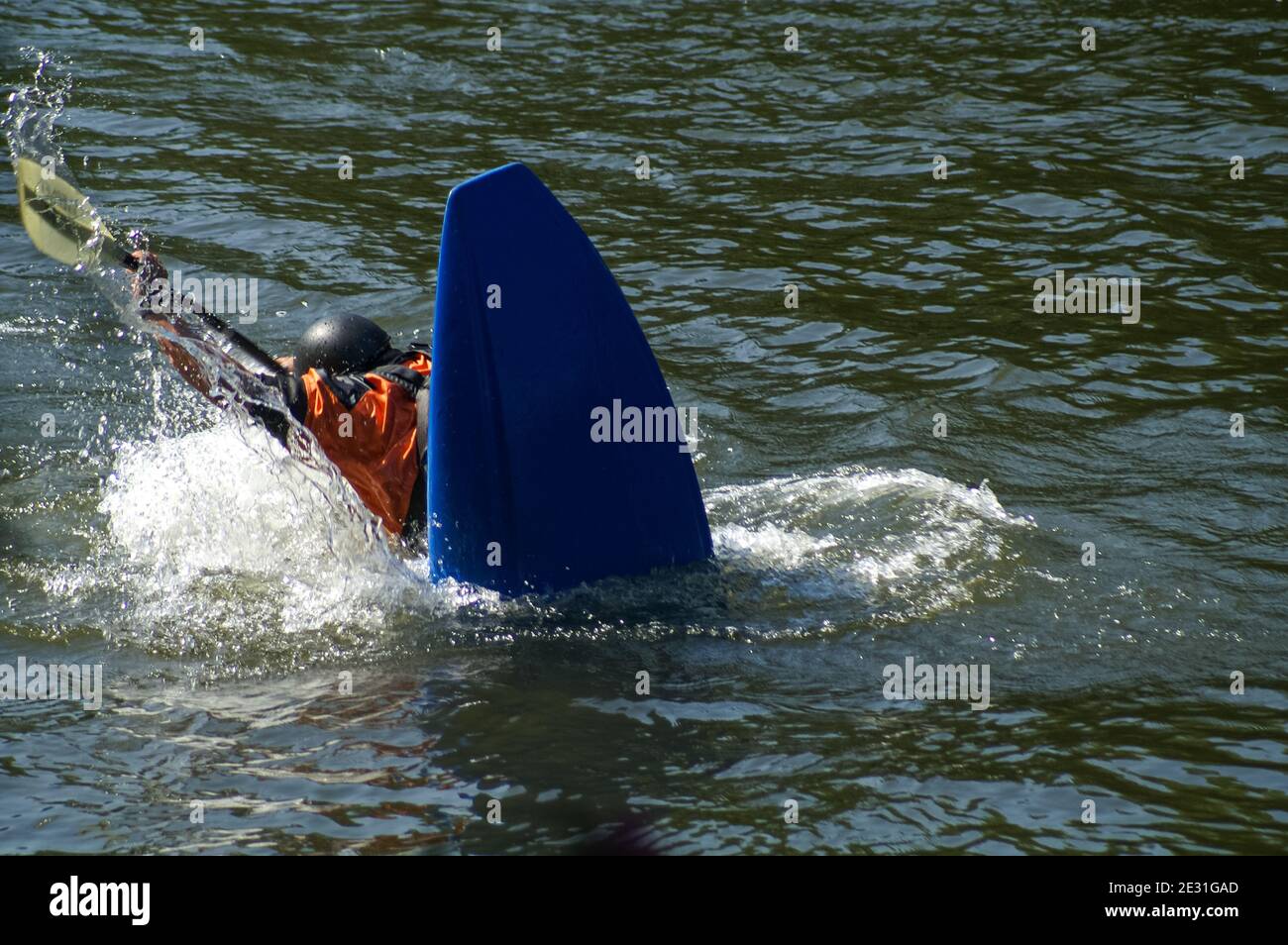 Canoe flip hi-res stock photography and images - Alamy
